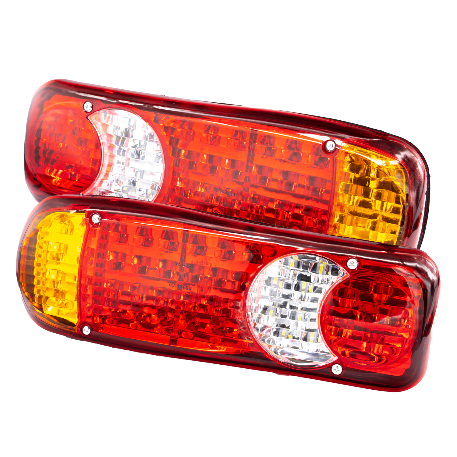 Feux arrière LED sans fils avec aimant 7 broches 12V - Agriproled.fr