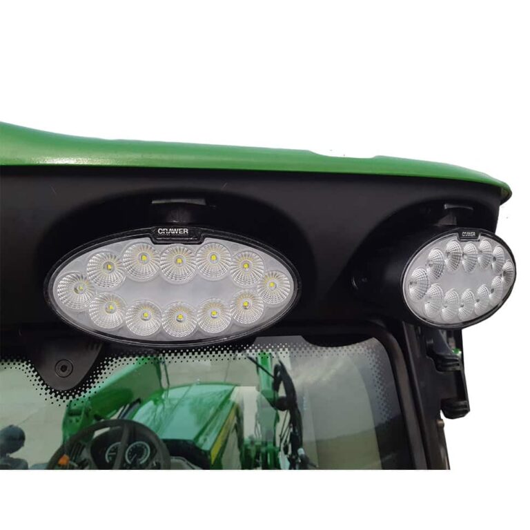 Phare de travail LED CRAWER ovale 60W pour John Deere série-R ...