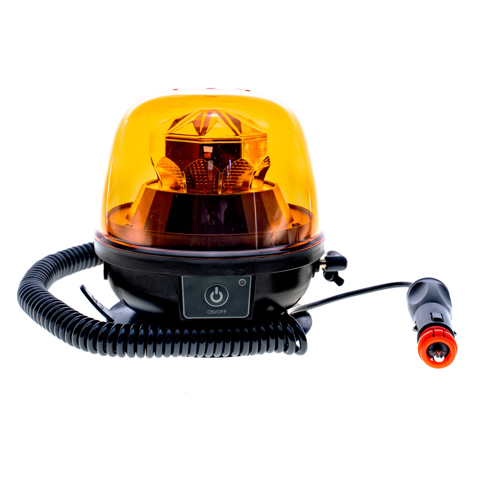 Gyrophare LED CRAWER 18W - sur batterie avec aimant & ventouse ...