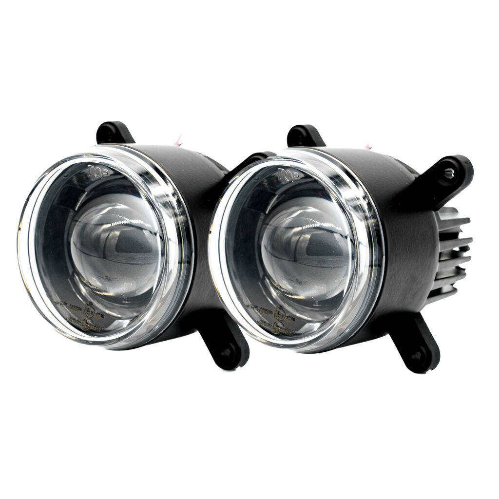 Pack x2 : Phares LED CRAWER Hyperios 90mm (feux de route) - Agriproled.fr