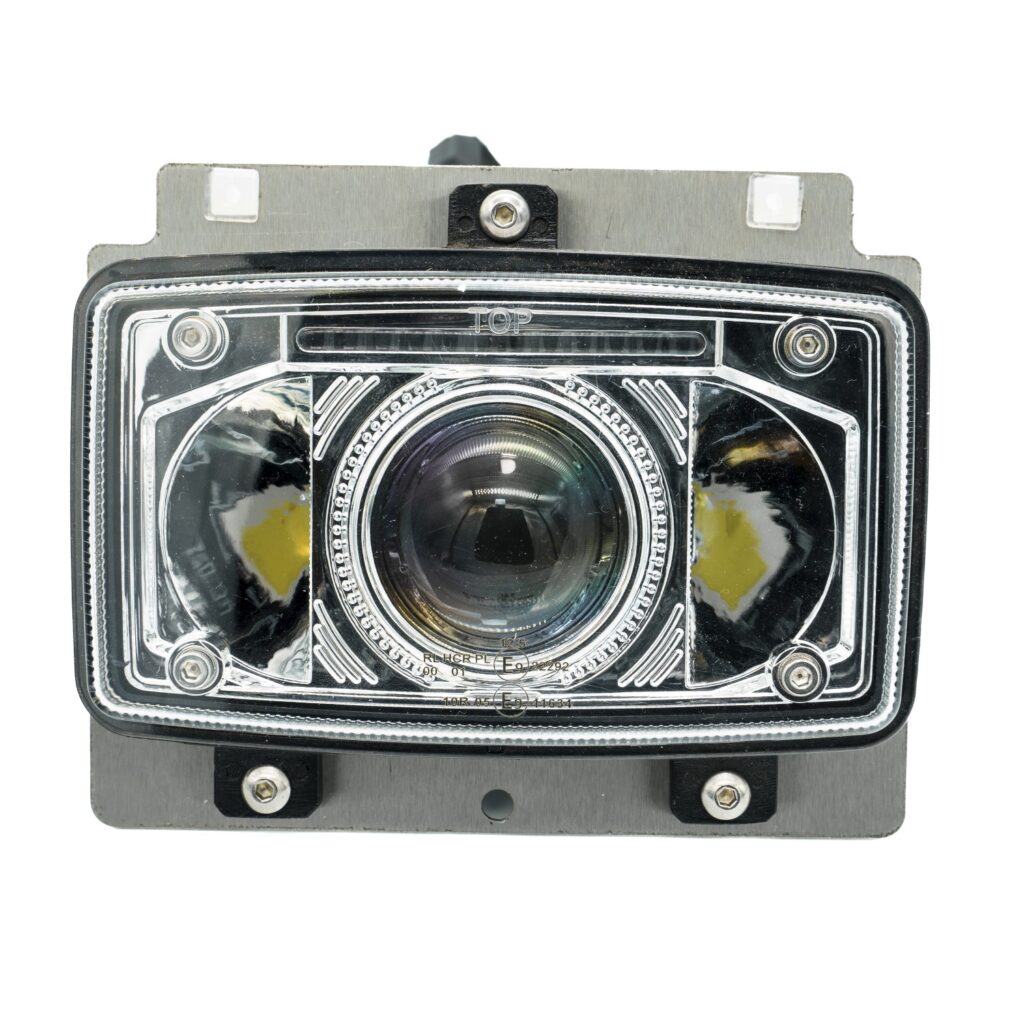 Pack phare de route LED CRAWER 50W avec plaque d'adaptation - Agriproled.fr